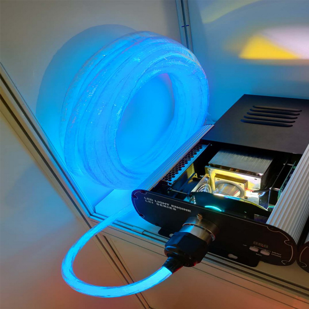 Stranded Multi-String Side Glow Fiber Cable